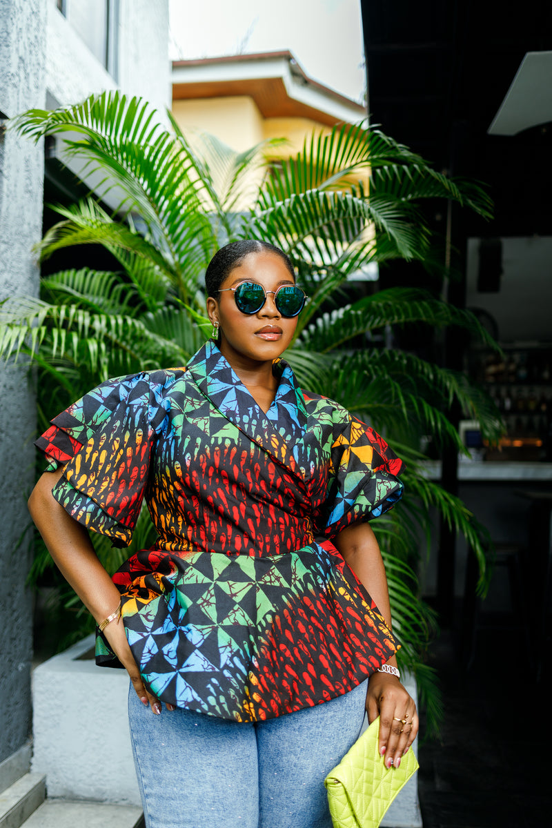 Nneh wrap top – ACE KOUTURE